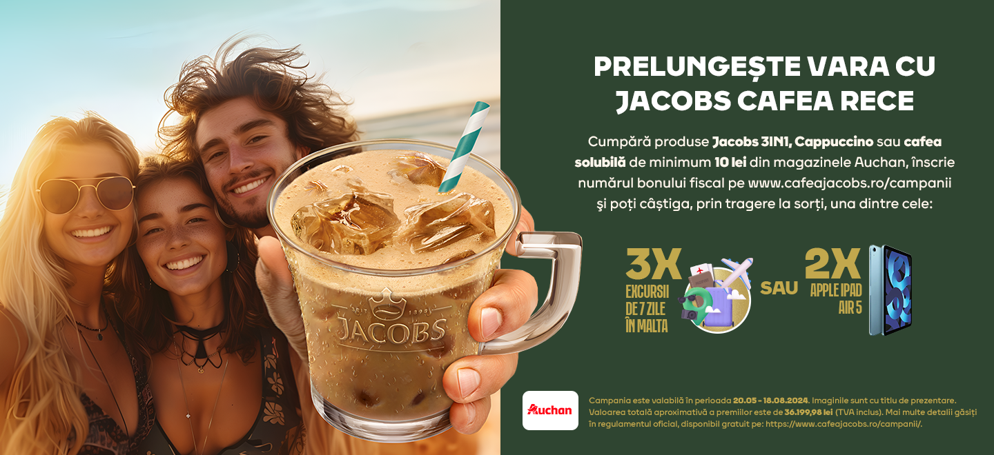 Campanii Auchan | Jacobs RO